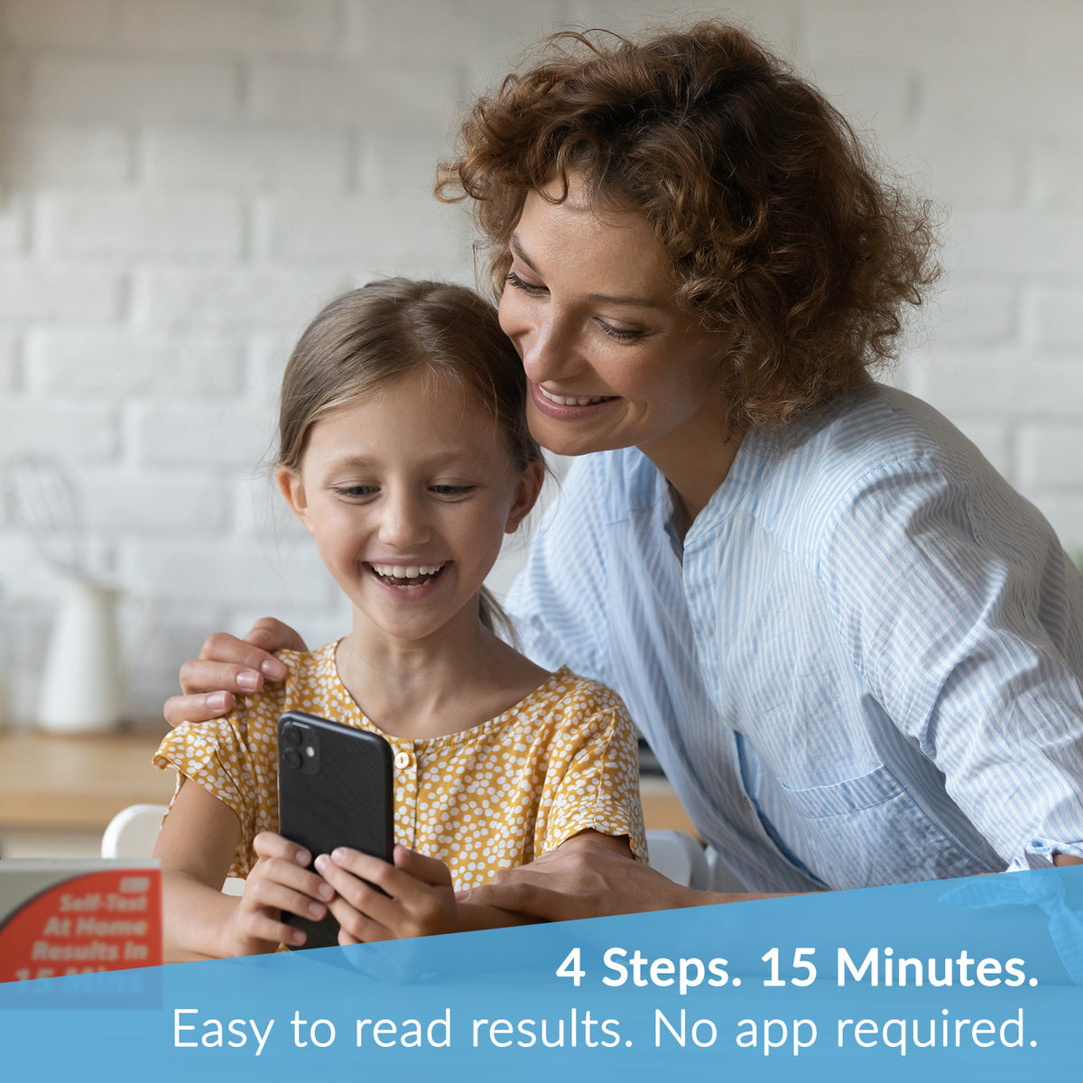 COVID-19 At-Home Rapid Self Test, Results in 15 Minutes (FDA EUA Autho ...