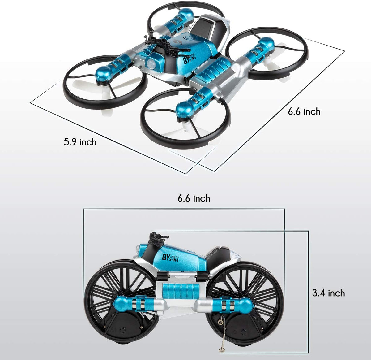 Foldable Quadcopter Blue – Canopus USA