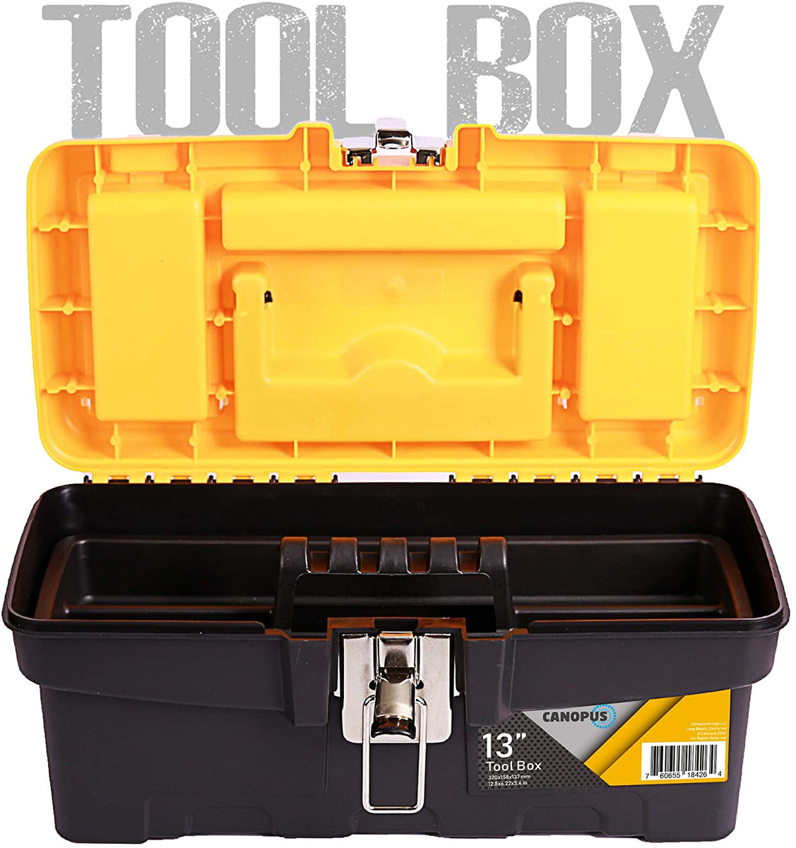 CANOPUS Plastic Tool Box, 13 inch Portable Tool Box – Canopus USA