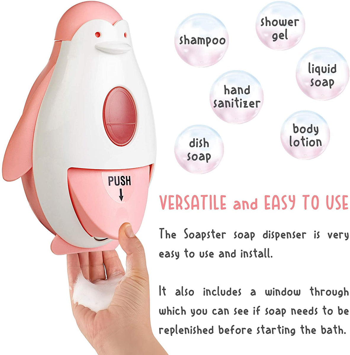 Penguin Soap Dispenser – Canopus USA