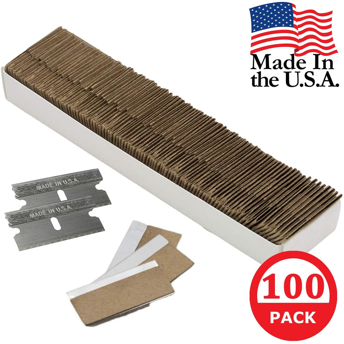 Single Edge Razor Blades 100 Pack – Canopus USA