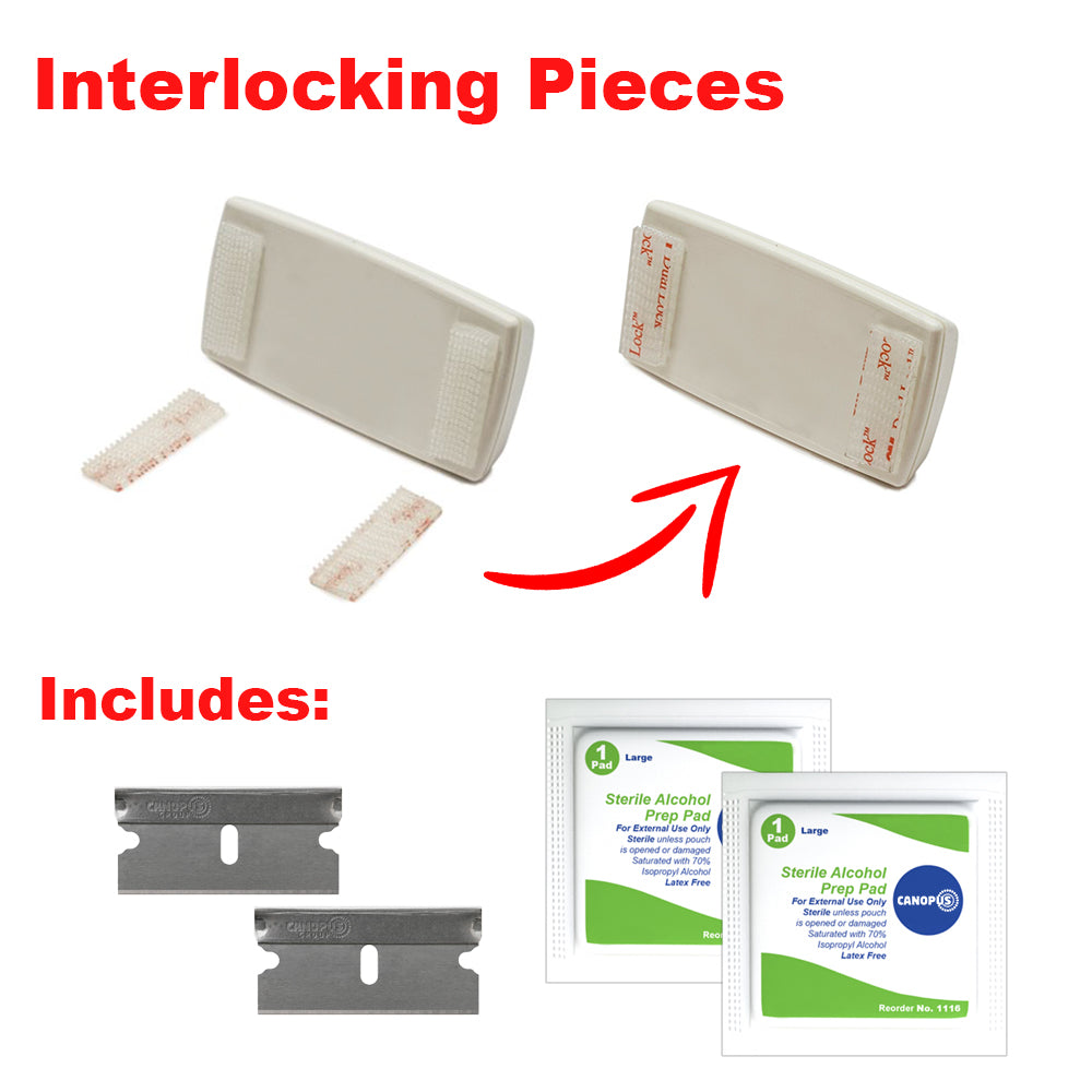 EZ Pass Mounting Kit: 8 Pieces (4 Set) (for Mounting 2 Ez Pass ...