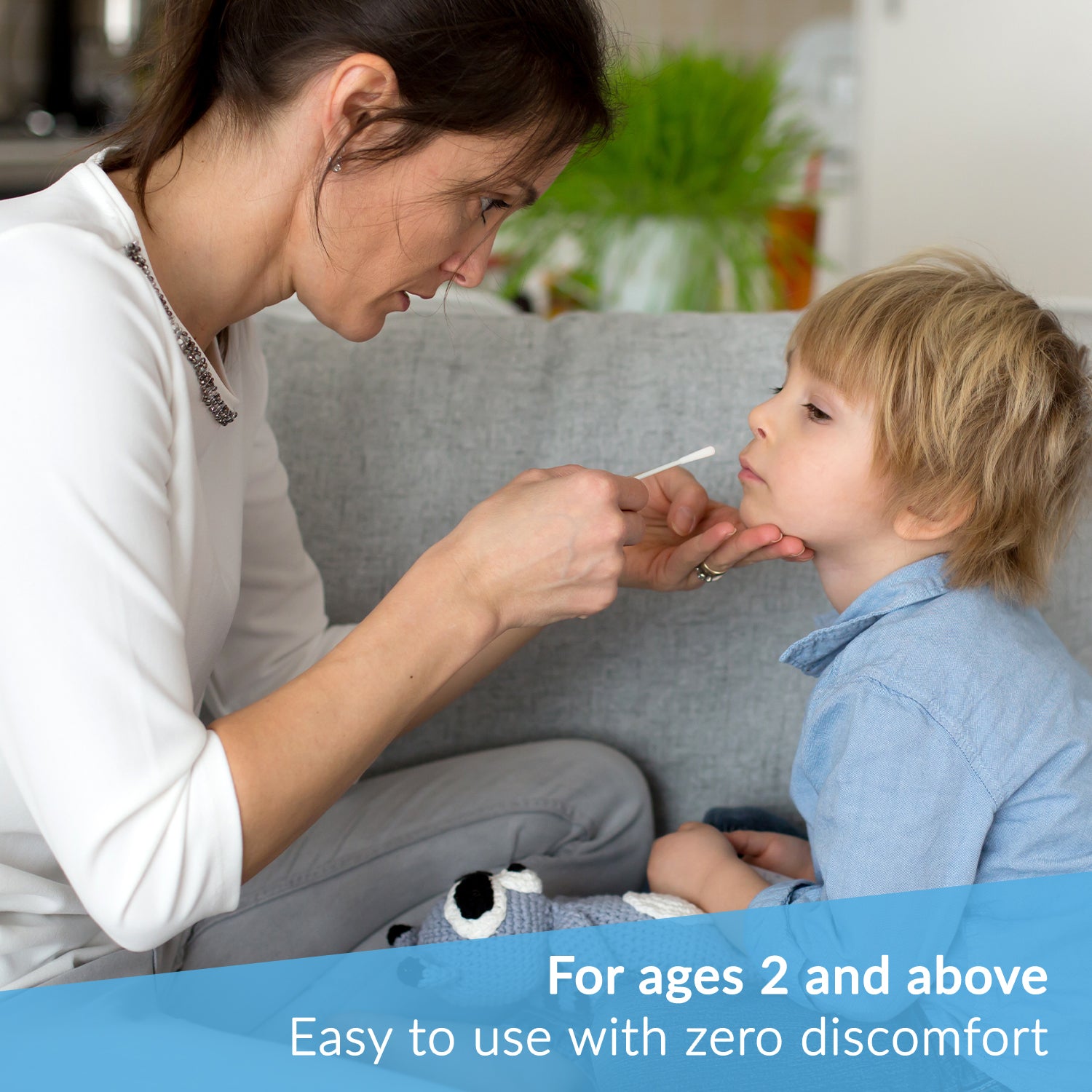 COVID-19 At-Home Rapid Self Test, Results in 15 Minutes (FDA EUA Autho ...