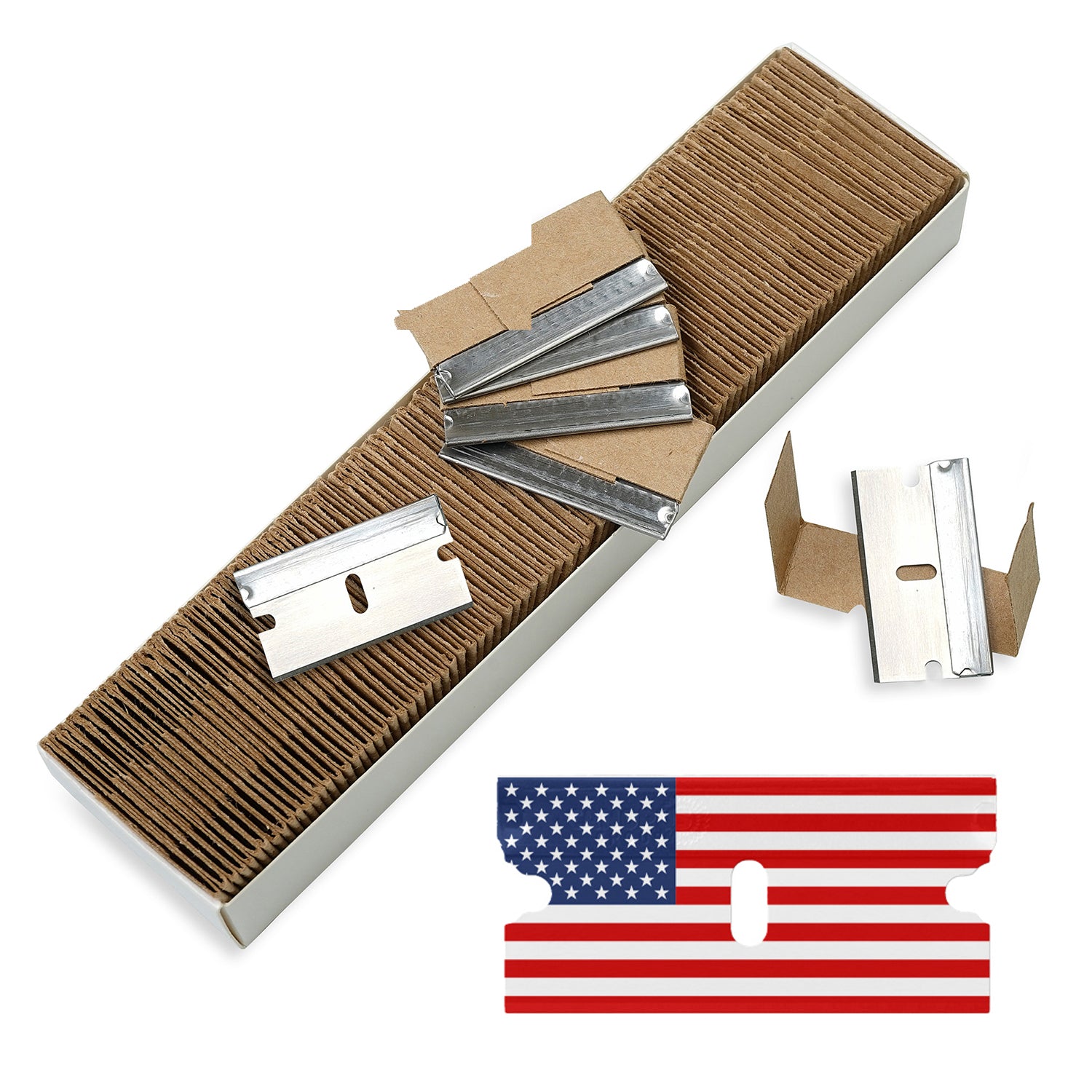 Single Edge Industrial Razor Blades (Box of 100) – Canopus USA